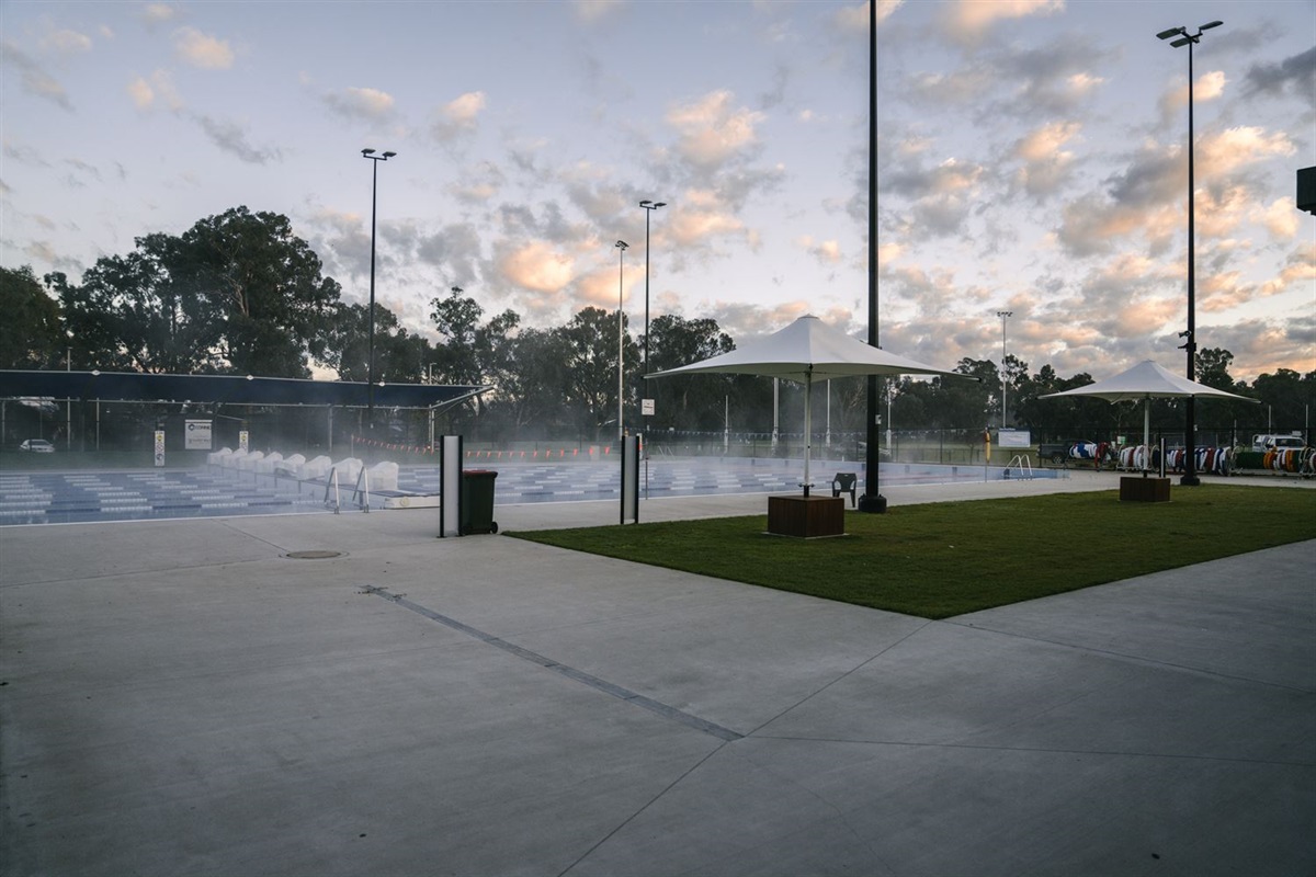 Outdoor 50m Heated Pool Wangaratta Sports & Aquatic Centre